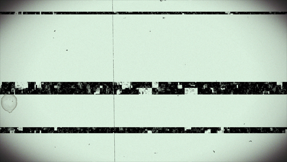 Old Vignette With Glitch, Motion Graphics | VideoHive